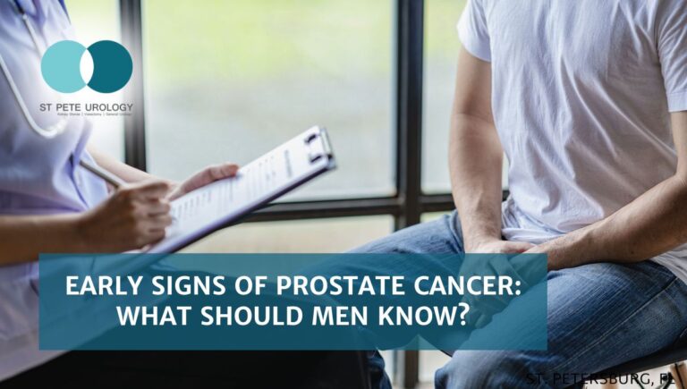 Early Signs of Prostate Cancer: What Should Men Know? | St Pete Urology